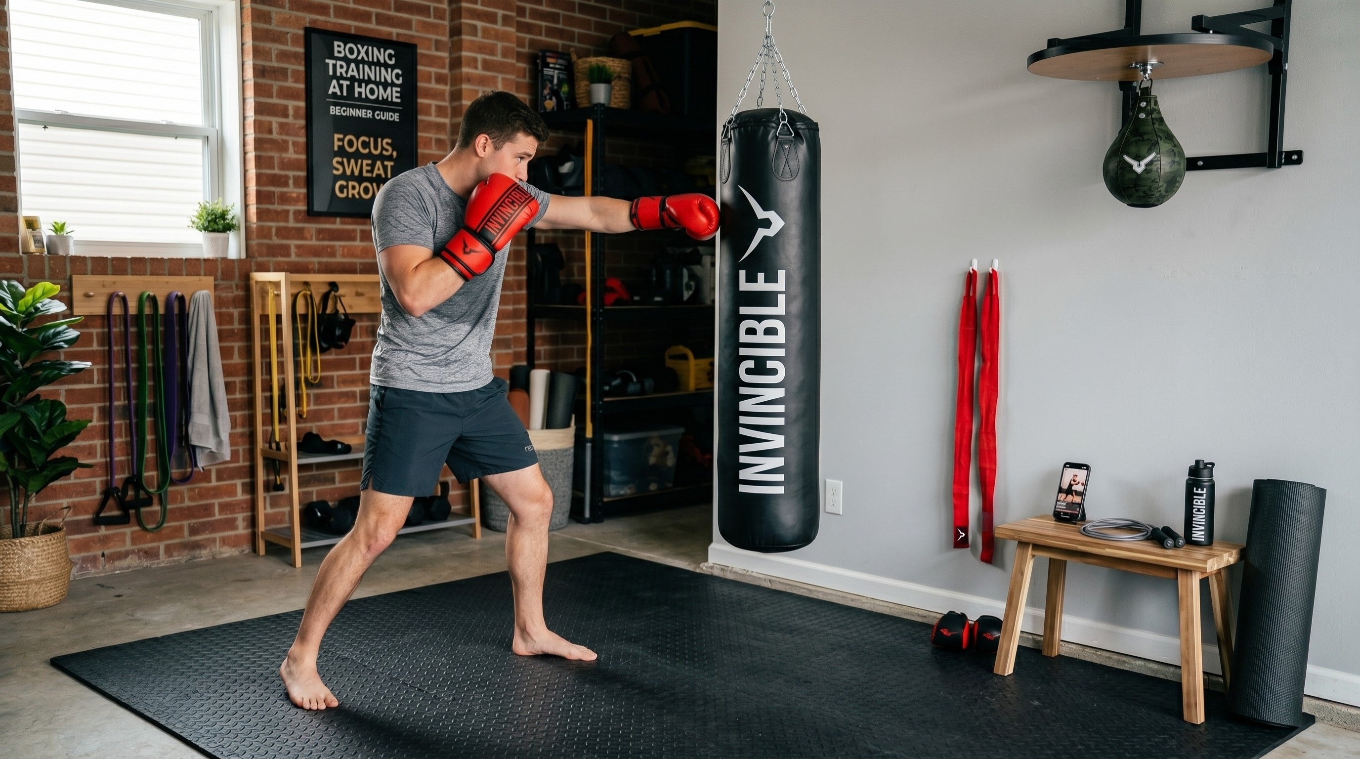 Boxing Training at Home for Beginners (Complete Guide) – Invincible