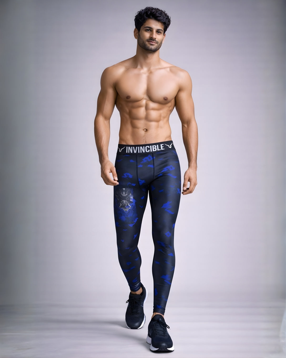 Invincible Men's Dragon Tight Leggings